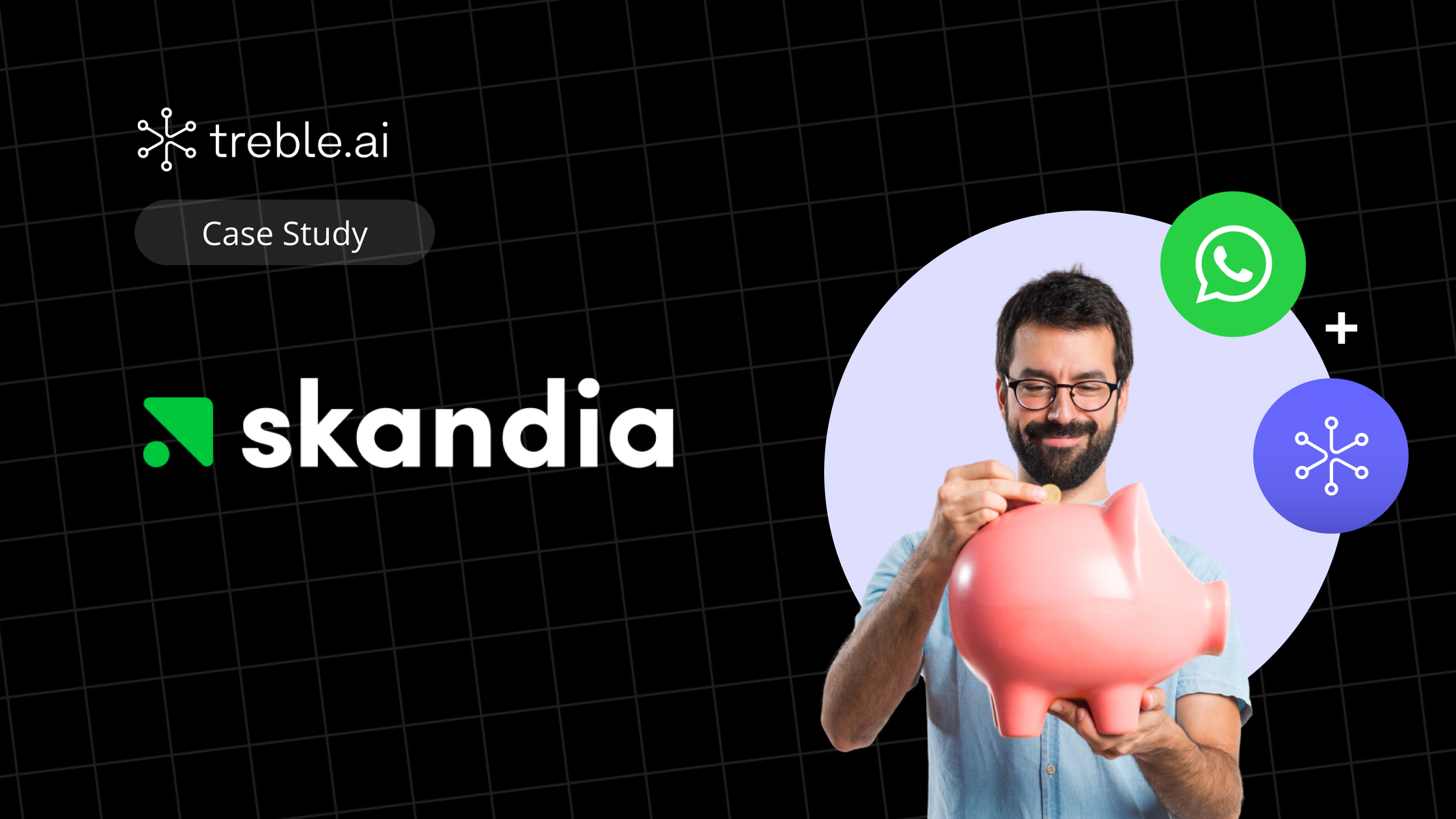 Cómo Skandia integró WhatsApp con Salesforce usando treble.ai